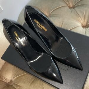 Saint Laurent | Shoes | New Ysl Saint Laurent Pointytoe Patent Leather ...